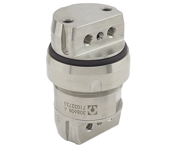 DUAL PORT SWIVEL ASSY, WITH SIDE PORTS, OMAX #308620-1